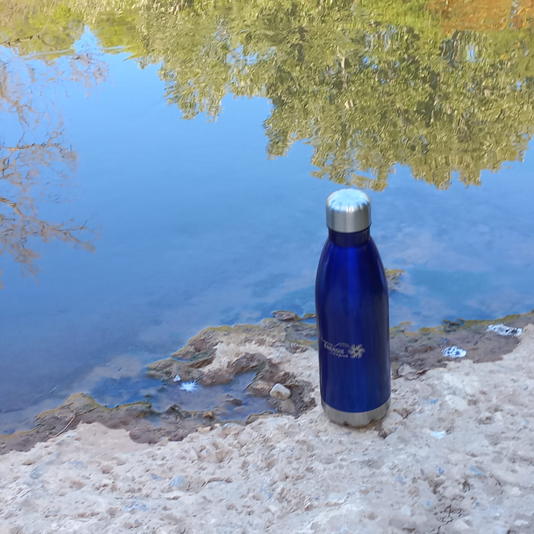Notre Gourde isotherme "Eau Renouvelable" - Provence Energie Citoyenne